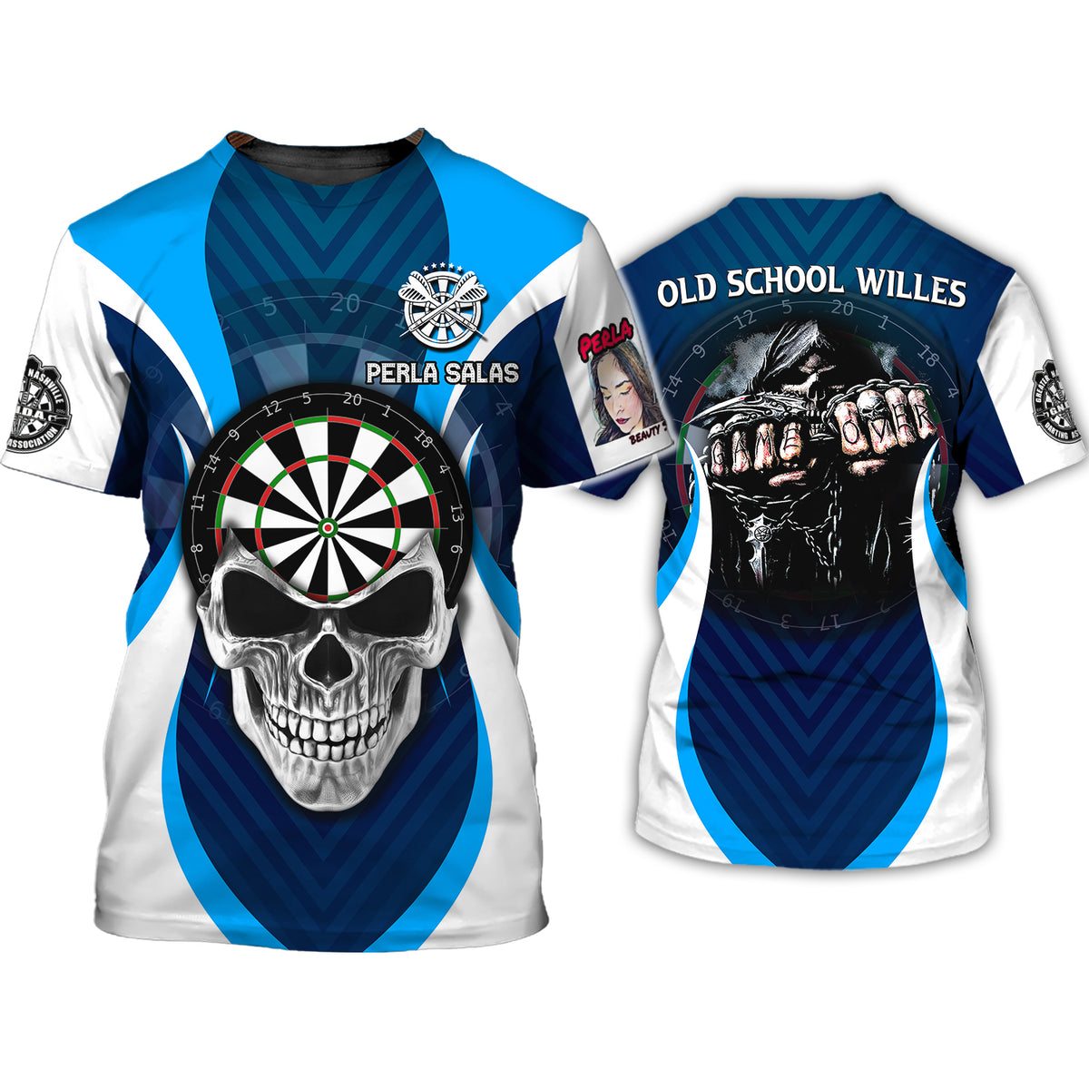 Perla Salas, Diamond Cutter 3D Tshirt – Onemoredart