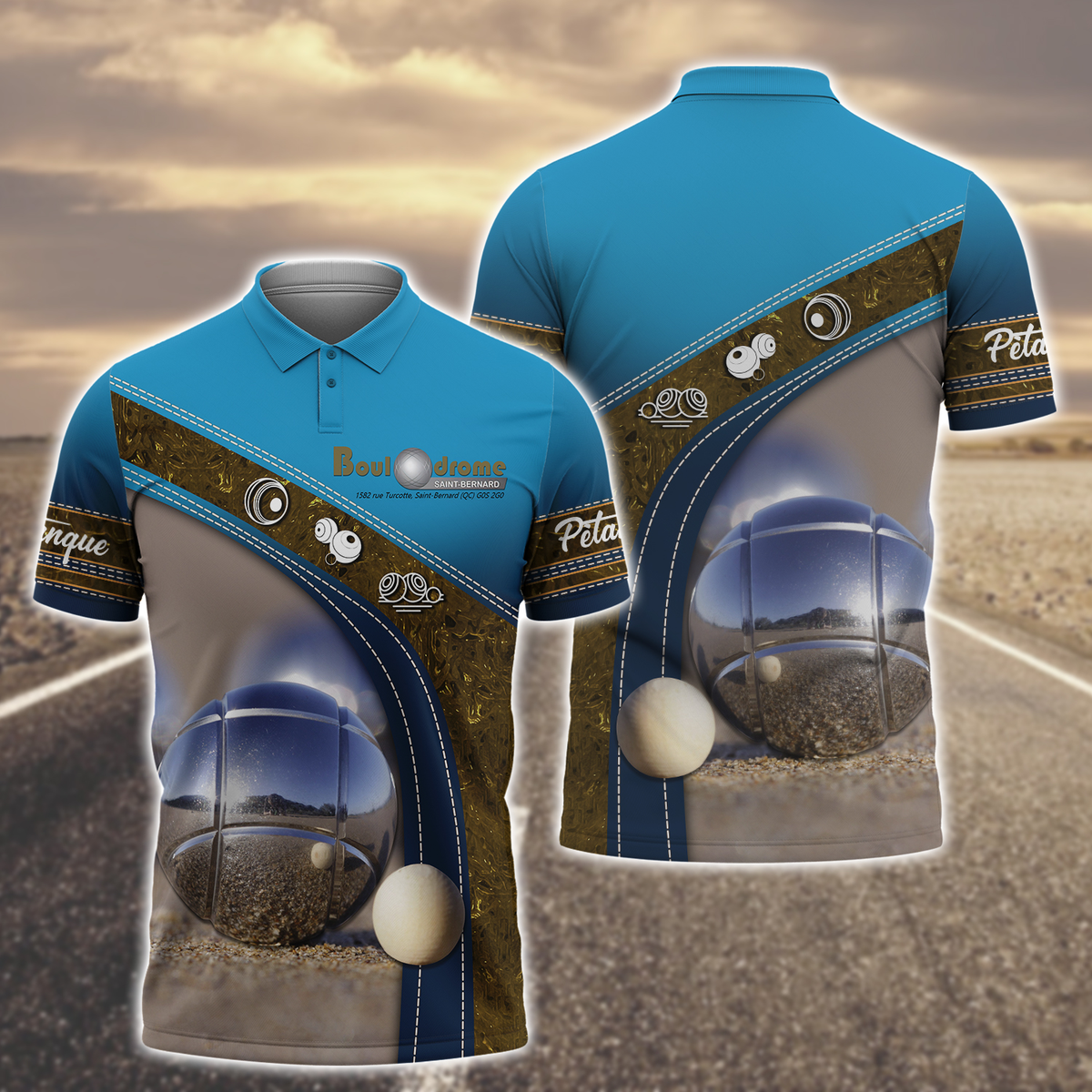 Boul Drome 3D Polo Shirt Tad 01 – Onemoredart