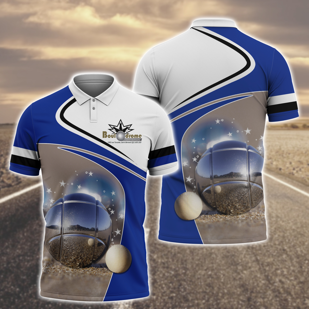 Boul Drome 3D Polo Shirt Tad 02 – Onemoredart